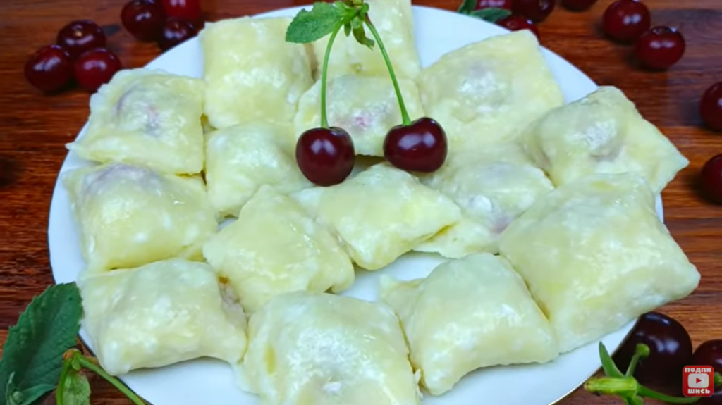 Невероятно вкусные ленивые вареники с вишней - Советы на каждый день
